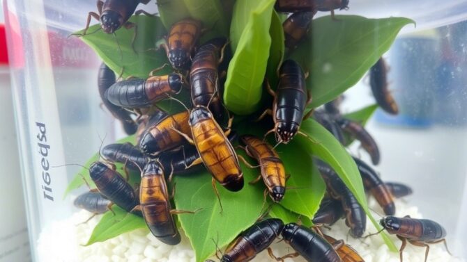 How To Store Live Feeder Insects